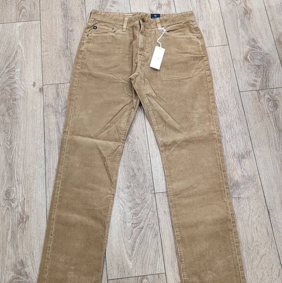 Ag Adriano Goldschmied | Pants | Mens Ag Adriano Goldschmeid Everett Corduroy Pants Sulfur Tan ...